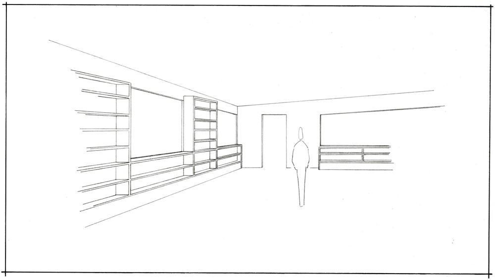 Library – Renderings and Diagraming – Demolin Design